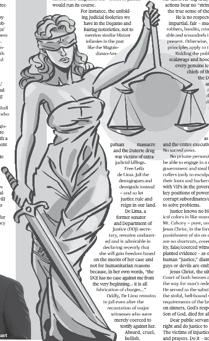 De Lima, justice, ‘public servants’ - PressReader