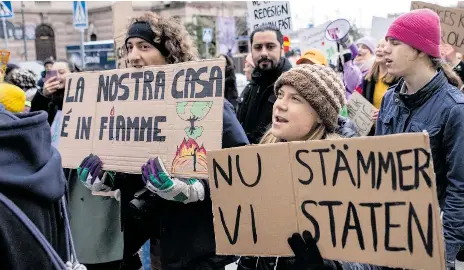 Grönt ljus för Thunbergs klimatstäm­ning av staten - PressReader