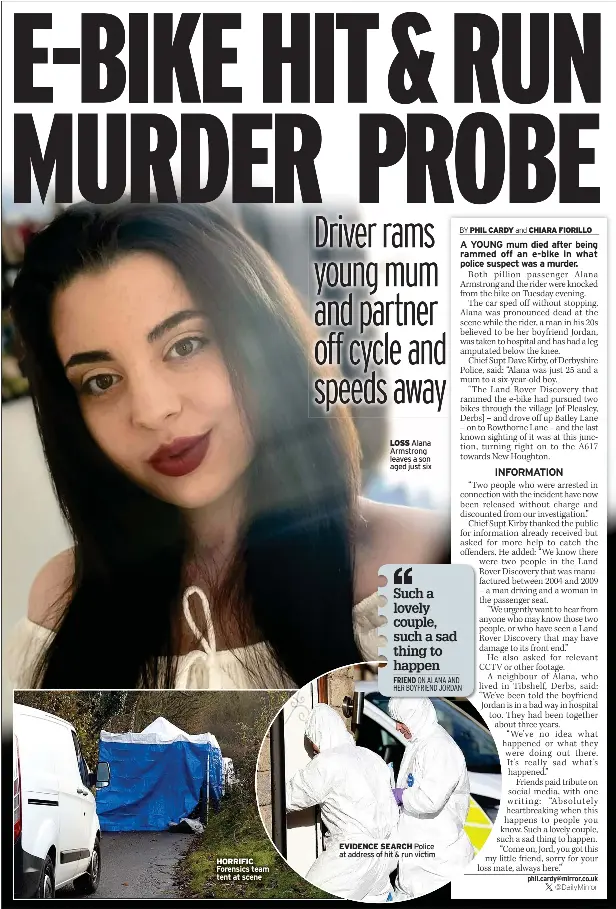 E-BIKE HIT & RUN MURDER PROBE - PressReader