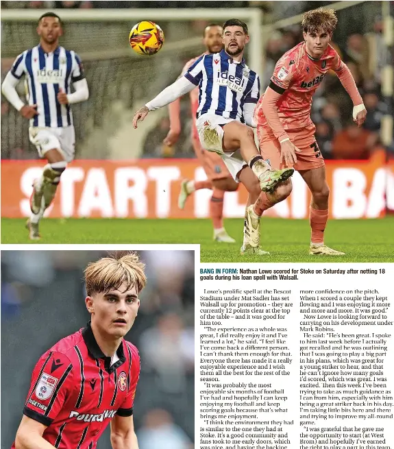 LOWE SETS OUT GOAL TARGET AFTER NOTCHING ON RETURN TO CITY ACTION - PressReader