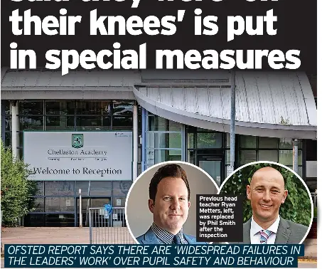 School where staff said they were ‘on their knees’ is put in special ...