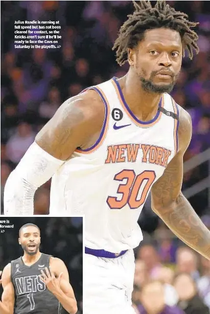 Mikal can be marvelous vs. 76ers, Nets say - PressReader