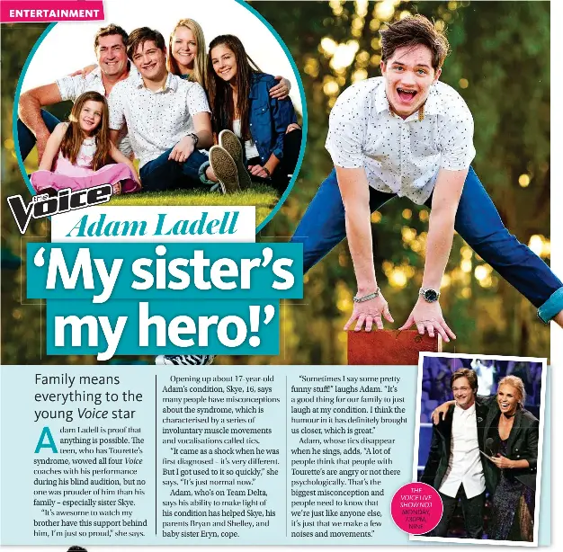 Adam Ladell ‘My sister’s my hero!’ - PressReader