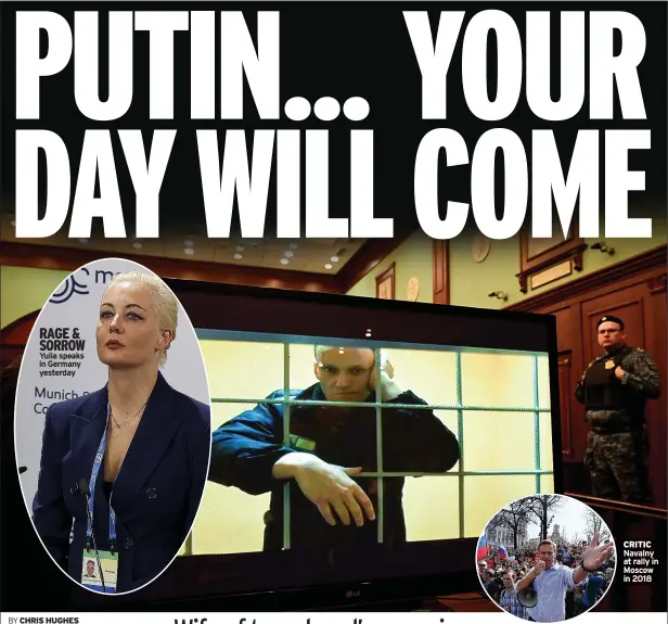 PUTIN... YOUR DAY WILL COME - PressReader
