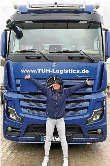 Trucker-Babe Jessy aus dem Saale-Holzland: „Das ist kein Job, das ist meine Leidenscha­ft ...