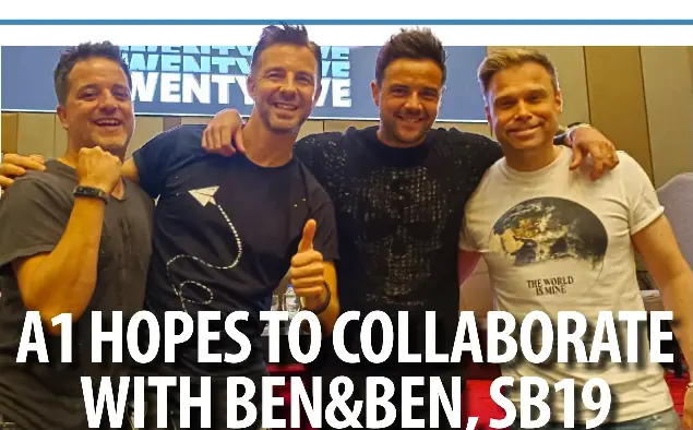 A1 HOPES TO COLLABORAT­E WITH BEN&BEN, SB19 - PressReader