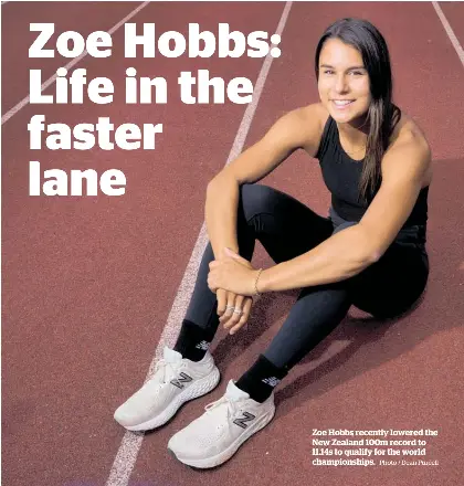 Zoe Hobbs: Life in the faster lane - PressReader