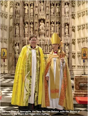 Dean ‘humbled and delighted’ at appointmen­t - PressReader