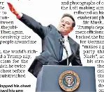 Looking at angles, Musk did not do Nazi salute, says Marr - PressReader