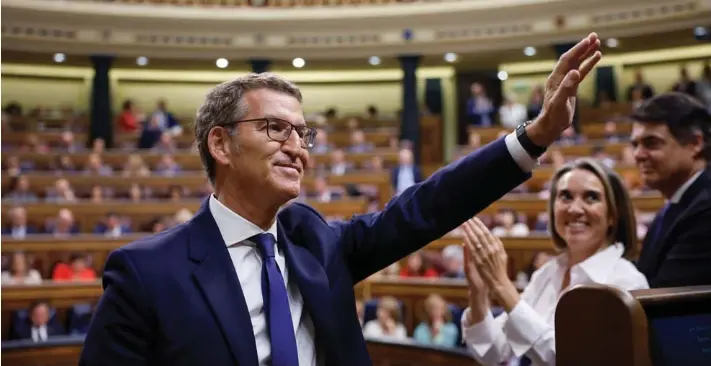 Las claves del discurso de investidur­a de Alberto Núñez Feijóo en España - PressReader