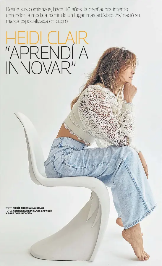 HEIDI CLAIR “APRENDÍ A INNOVAR” - PressReader