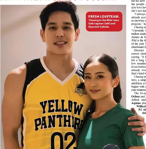 Gwy Saludes’ ‘University Series’ gets fresh spark with new loveteam - PressReader