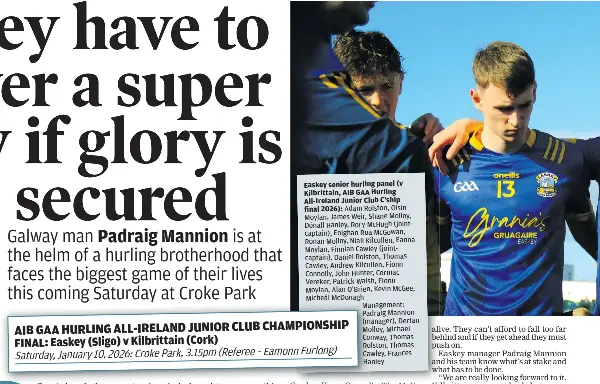 Easkey have to deliver a super show if glory is to be secured - PressReader