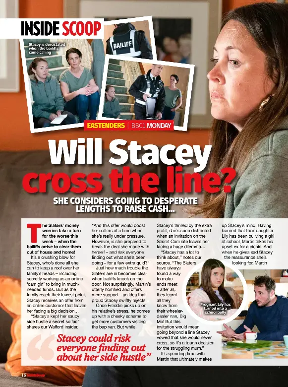 Will skint Stacey cross the line? - PressReader