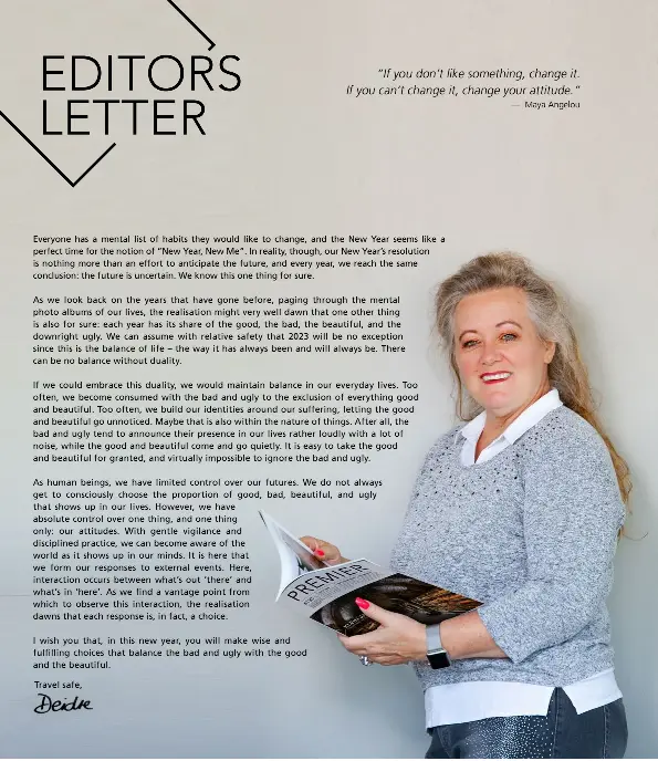 EDITORS LETTER - PressReader
