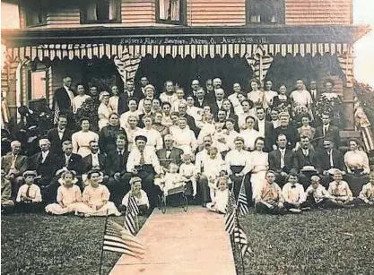 1900s photos show old Akron family reunion - PressReader