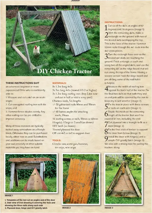 DIY Chicken Tractor - PressReader