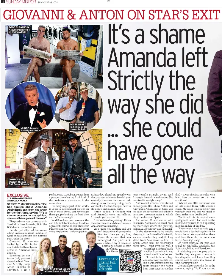 It’s a shame Amanda left Strictly the way she did ... she could have gone all the way - PressReader