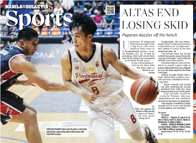 ALTAS END LOSING SKID - PressReader