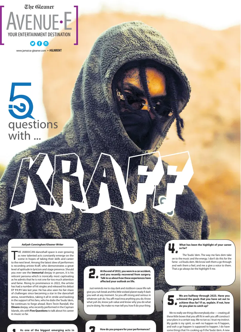 5? questions with .. KRAFF - PressReader