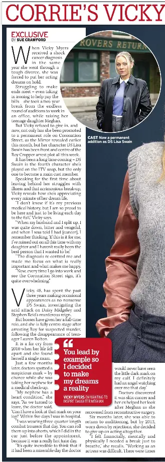 After cancer fight and my marriage break-up I’m so happy to be here - PressReader