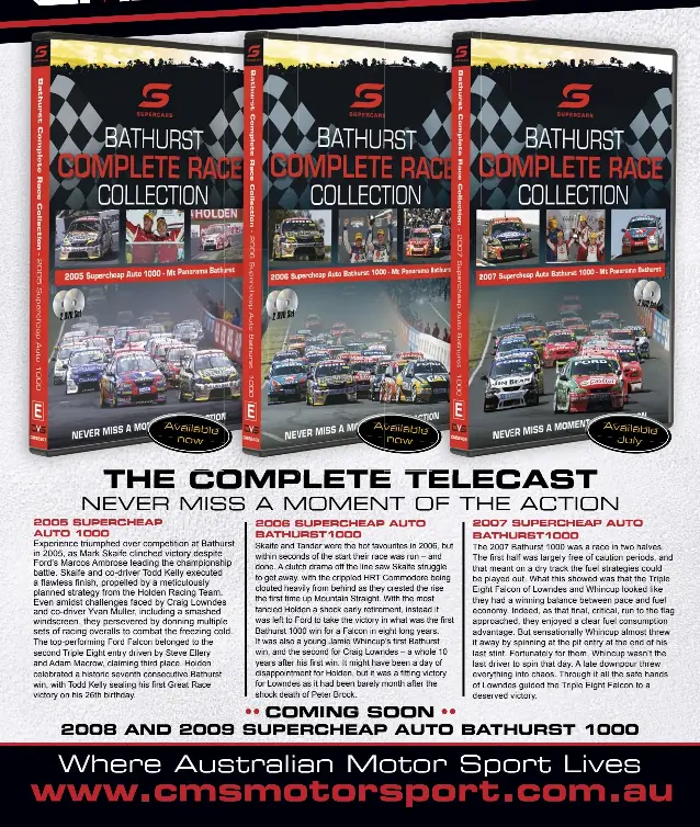 NEW DON’T MISS THIS BATHURST RELEASES - PressReader