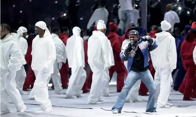 Kendrick Lamar’s Super Bowl half-time show review - game over for Drake - PressReader