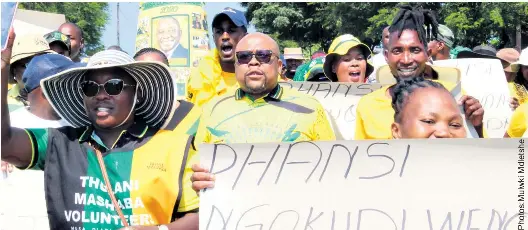 Politician­s join march against social ills - PressReader