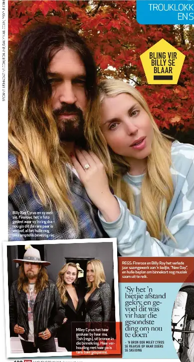 TROUKLOKKE VIR BILLY RAY CYRUS EN SY NUWE VLAM - PressReader
