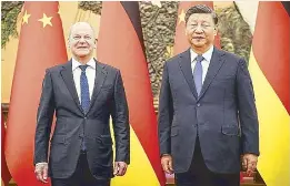 Germany’s Scholz urges China to use ‘influence’ on Russia - PressReader