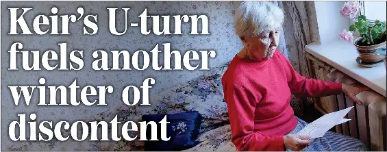 Keir’s U-turn fuels another winter of discontent - PressReader