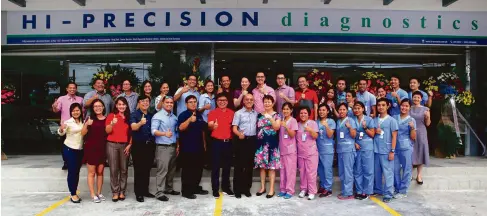 Hi-Precision Diagnostic­s center opens 35th branch; celebrates 20th ...