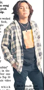 ZACK TABUDLO SCORES NO.1 HIT WITH ‘BINIBINI’ - PressReader