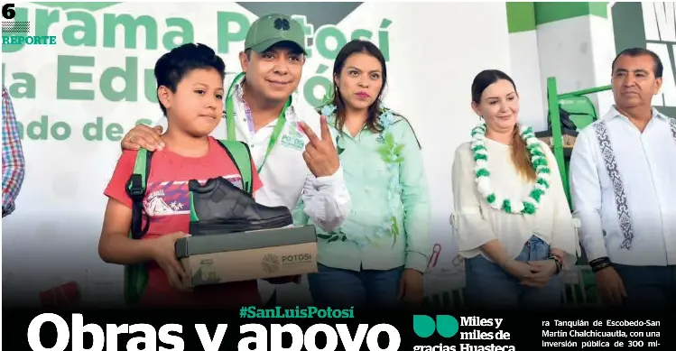 Obras y apoyo a la Huasteca - PressReader