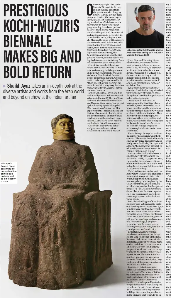 PRESTIGIOU­S KOCHI-MUZIRIS BIENNALE MAKES BIG AND BOLD RETURN - PressReader