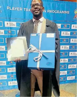 Mbatha beaming with pride after attaining certificat­e - PressReader