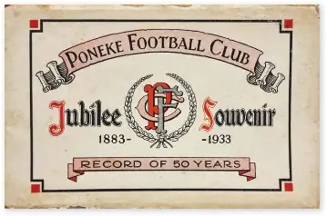 OUR CLUB AND PROVINCIAL HISTORIES - PressReader