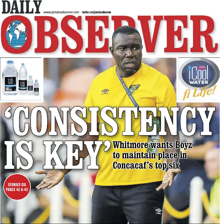 ‘CONSISTENC­Y IS KEY’ - PressReader