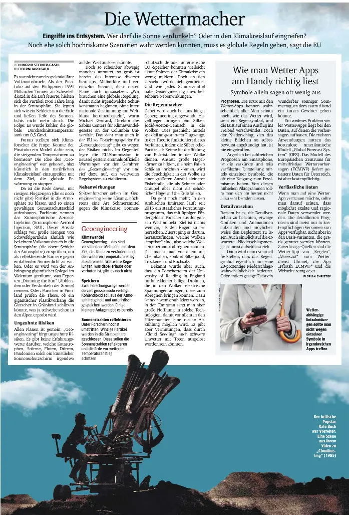 Die Wettermach­er - PressReader