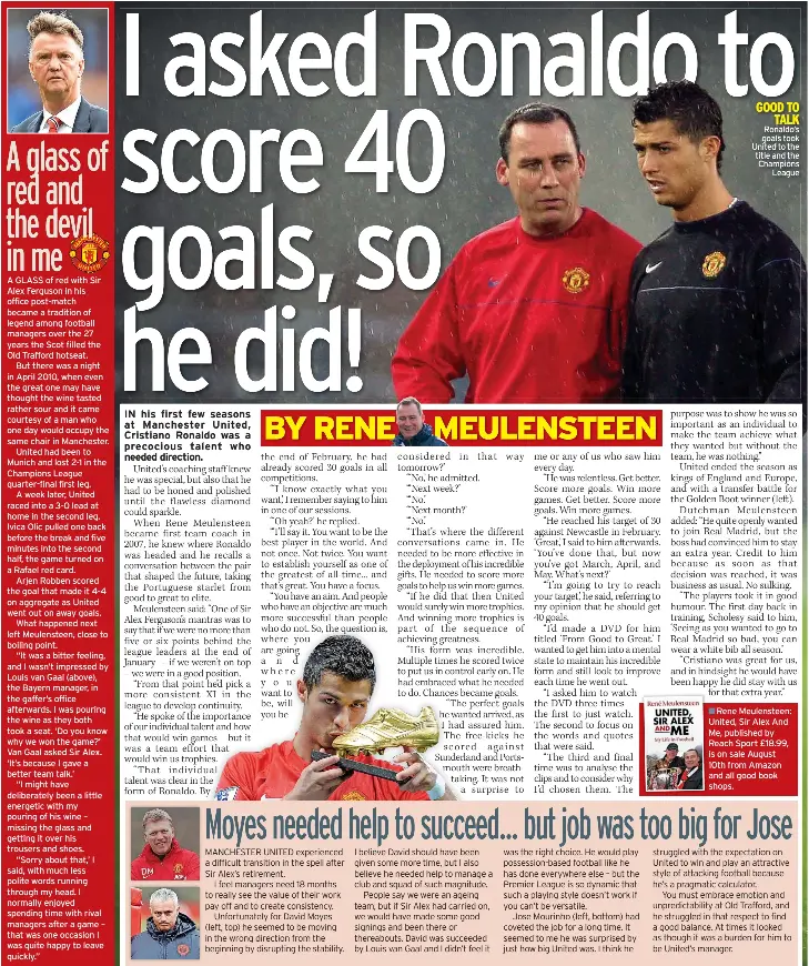 I asked Ronaldo to score 40 goals, so he did! - PressReader