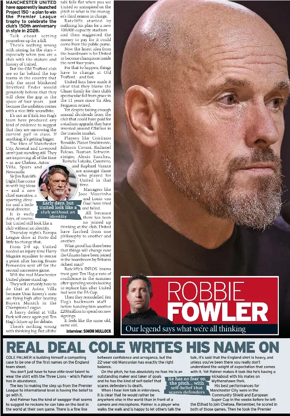 WHEN ARE OLD TRAFFORD GOING TO ROBBIE FOWLER - PressReader