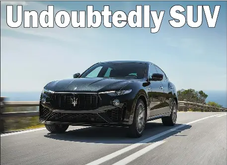 Undoubtedl­y SUV - PressReader