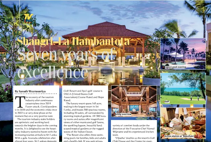 Shangri–La Hambantota Seven years of excellence - PressReader
