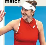 New mum Bencic wins first tour-level match - PressReader