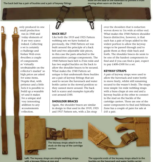 1940 Pattern Cavalry webbing - PressReader