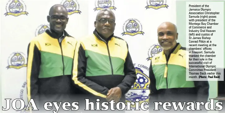 JOA eyes historic rewards - PressReader