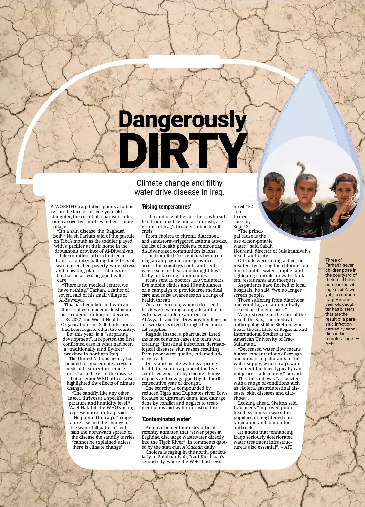 Dangerousl­y Dirty ‘Rising temperatur­es’ - PressReader