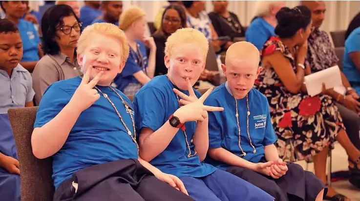 Fiji Government’s commitment to support persons with Albinism - PressReader