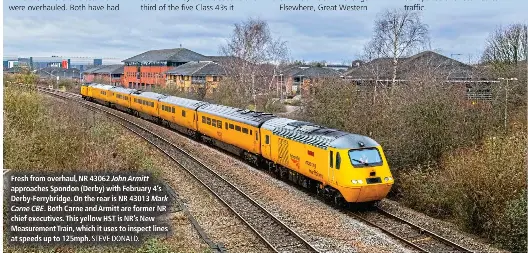 NR HST power car returns to work after overhaul - PressReader