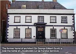 Chequered past of home to renowned gothic architect - PressReader